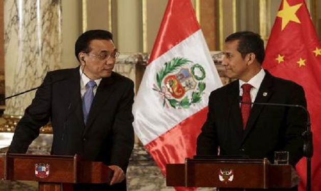 IMLebanon | الصين وبيرو تتفقان على دراسة جدوى لإقامة خط للسكك الحديدية