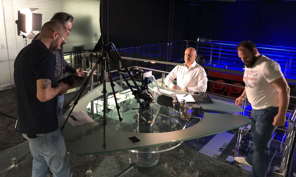 IMLebanon | مارسيل غانم ينشر صوره الأولى في استديوهات الـMTV