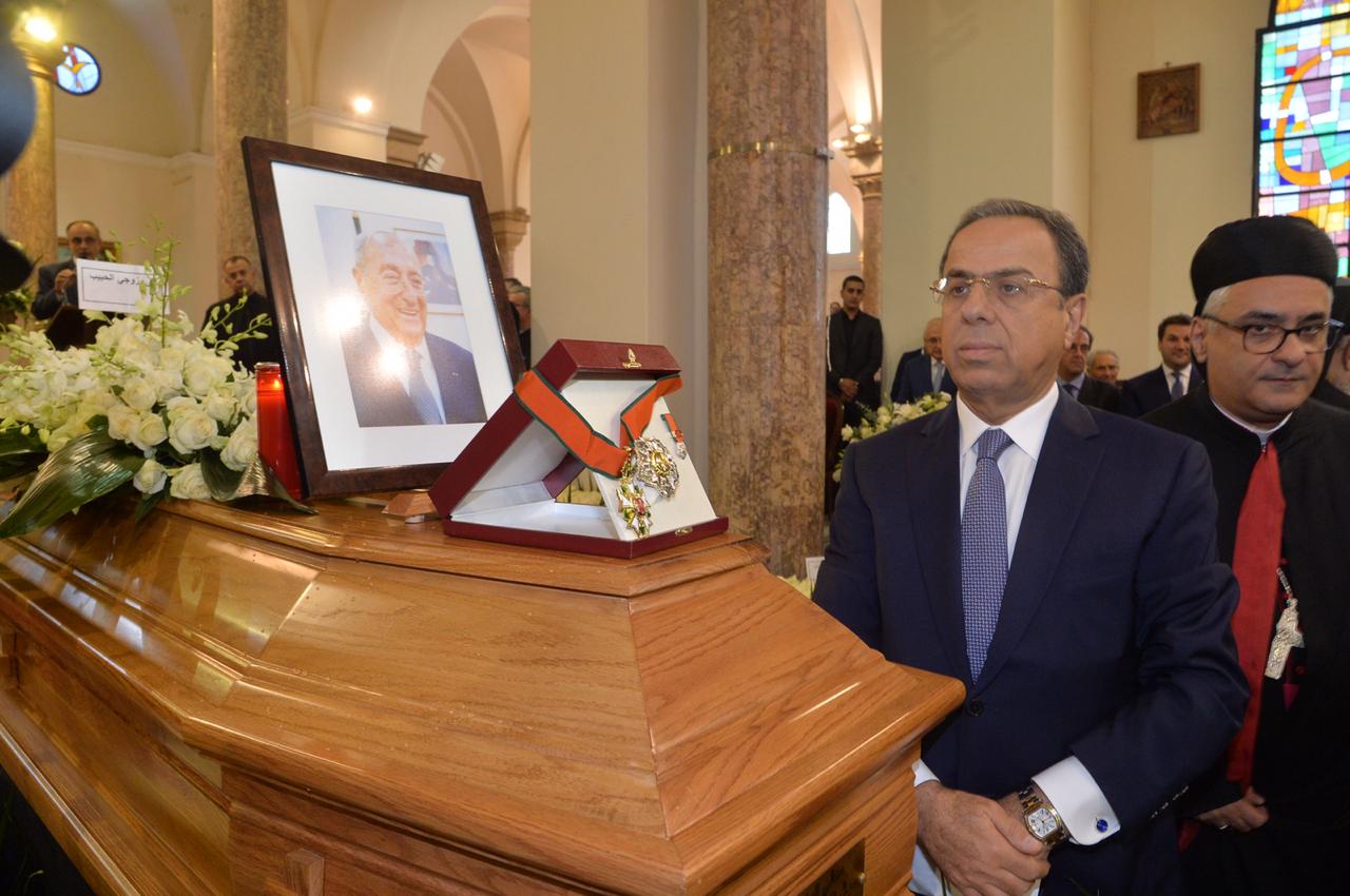 IMLebanon | بمأتم رسمي وشعبي.. لبنان ودّع ميشال إده