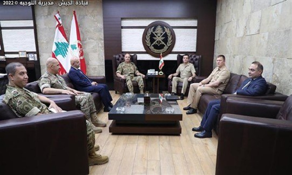 Imlebanon العماد عون يستقبل الملحق العسكري الروسي